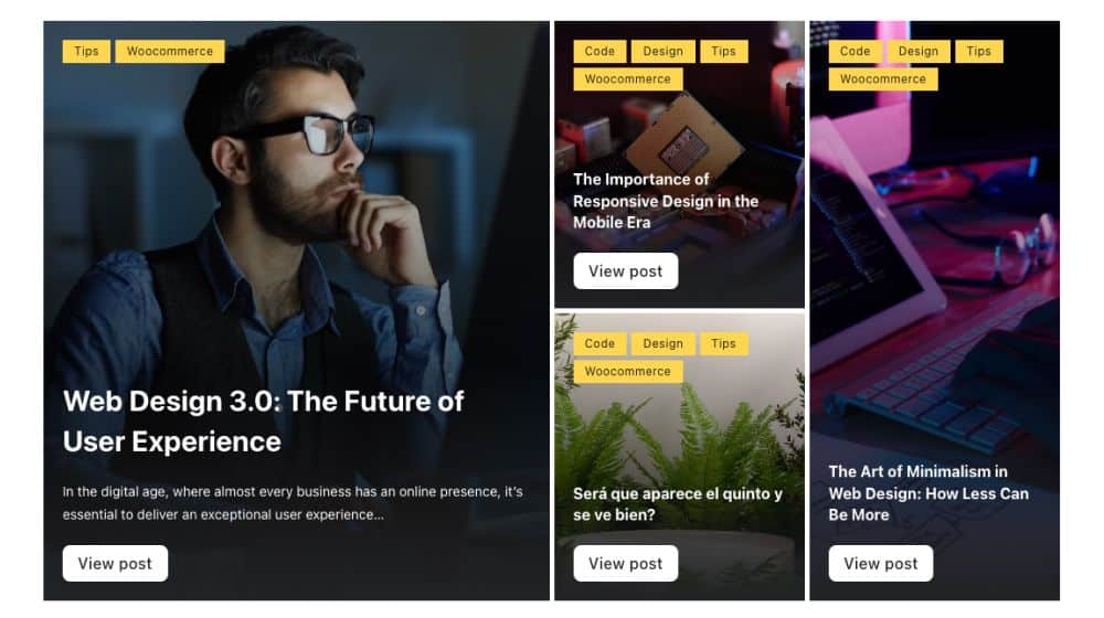 04 – Post Grid - Fancy Bricks