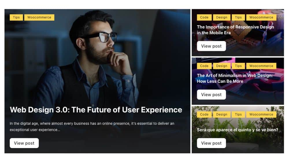 05 – Post Grid - Fancy Bricks